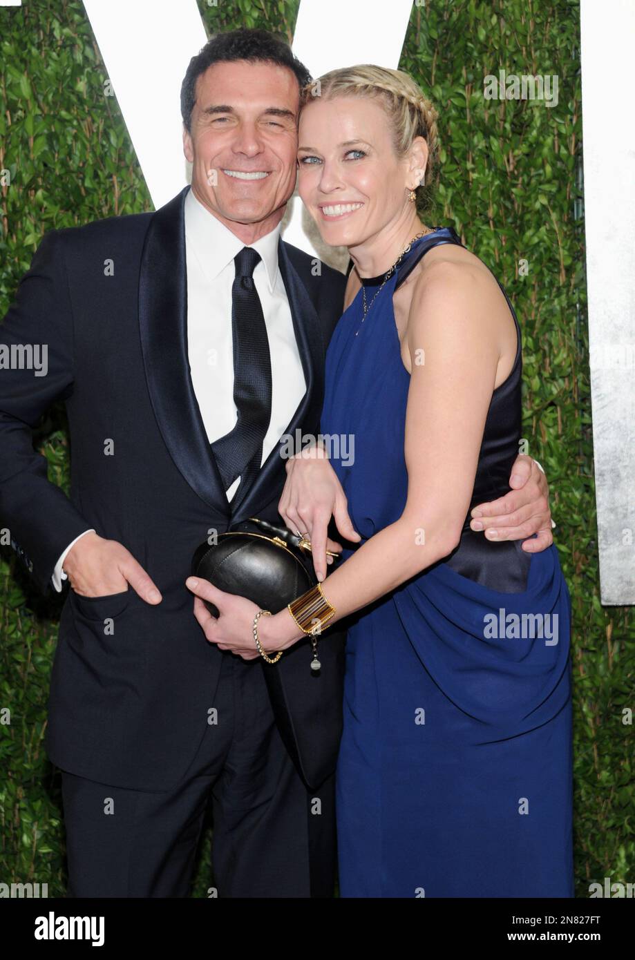 Actress Chelsea Handler, right, and her boyfriend Andre Balazs arrive ...