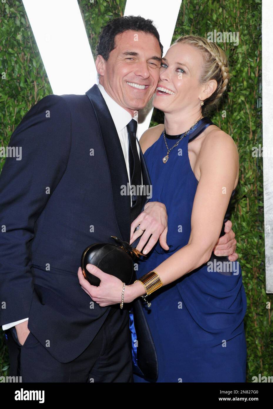 Actress Chelsea Handler, right, and her boyfriend Andre Balazs arrive ...