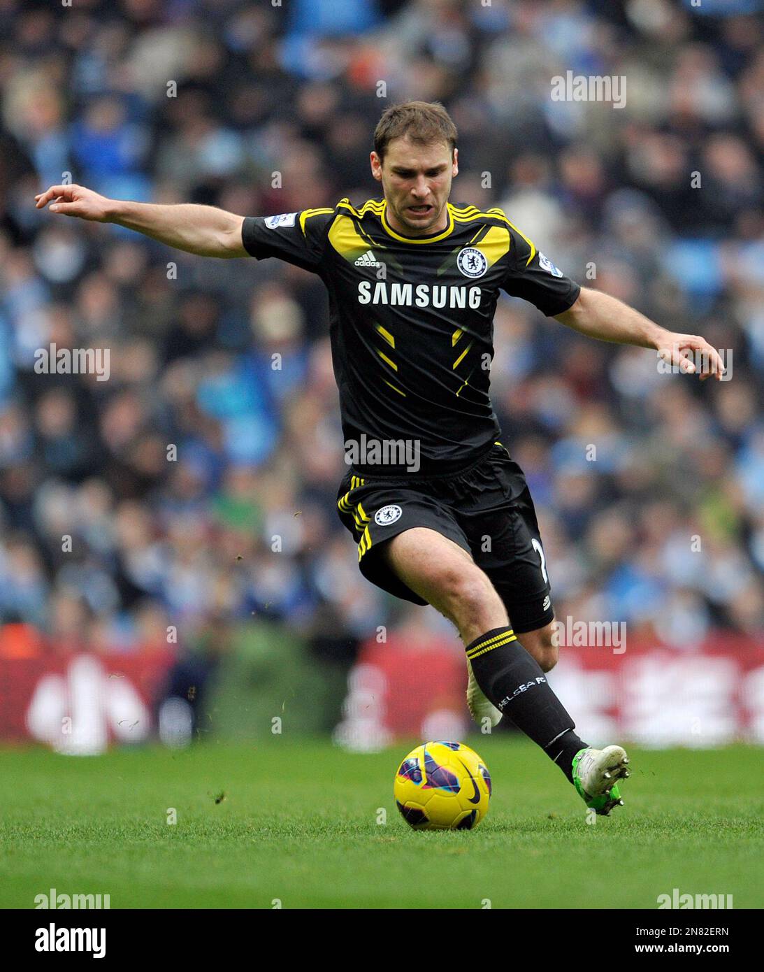 Chelsea's Branislav Ivanovic during their English Premier League soccer ...