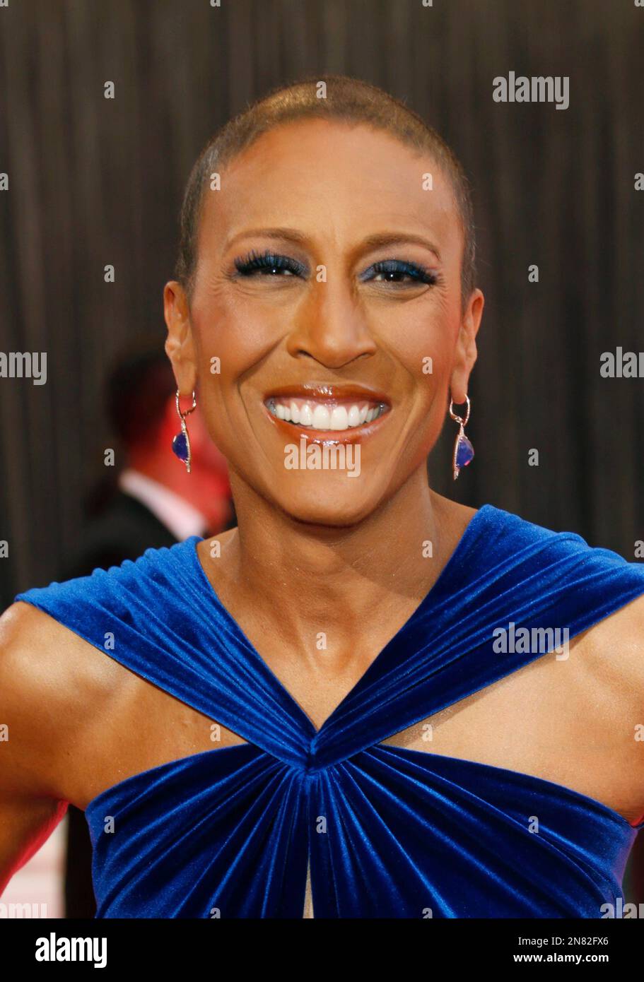 Broadcaster Robin Roberts arrives at the 85th Academy Awards at the ...