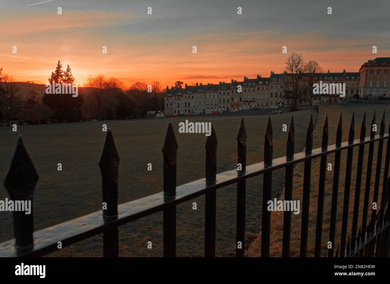 winter sunsets in Bath Stock Photo - Alamy