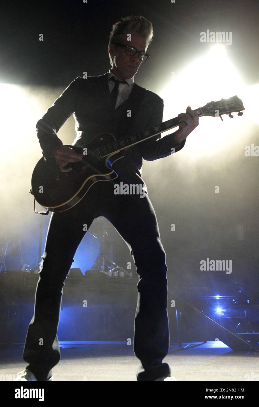 Kyle Cook of the rock band Matchbox Twenty performs on the bands North ...