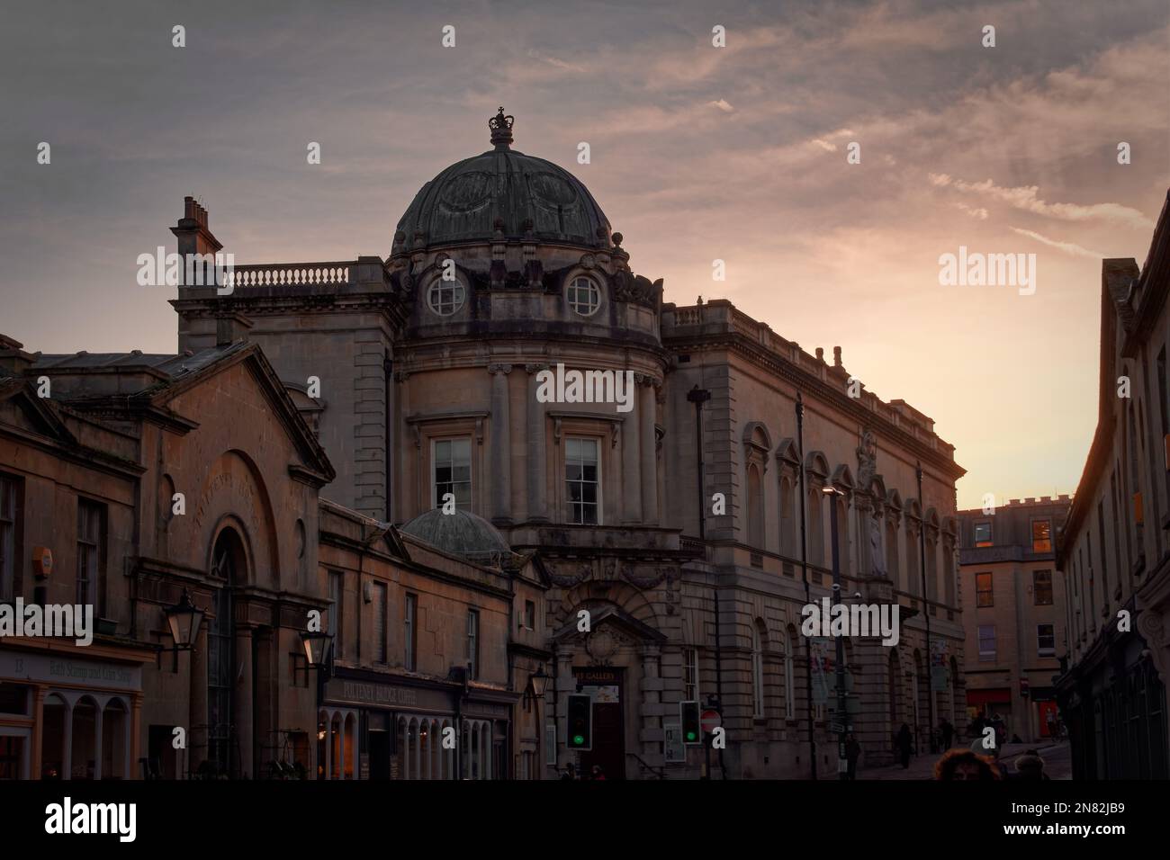 winter sunsets in Bath Stock Photo - Alamy