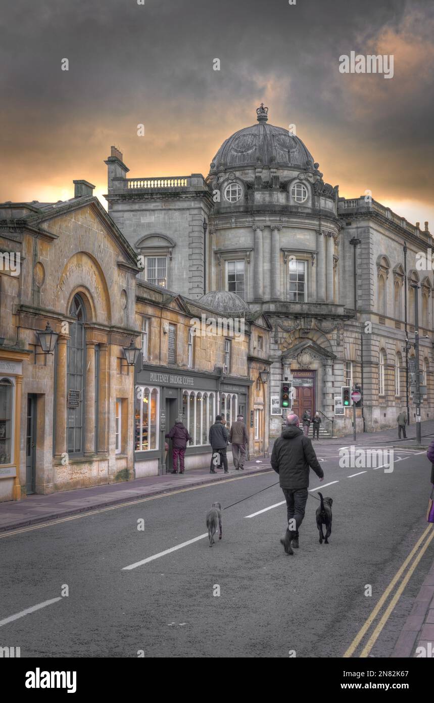 winter sunsets in Bath Stock Photo - Alamy