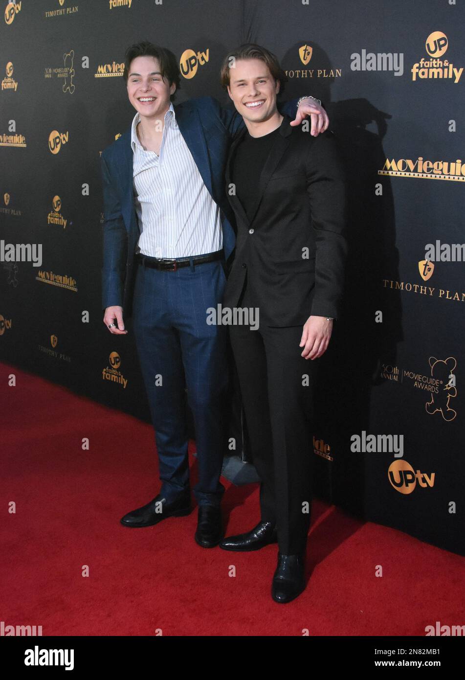 Hollywood, California, USA 10th February 2023 Actor Christian Finlayson ...