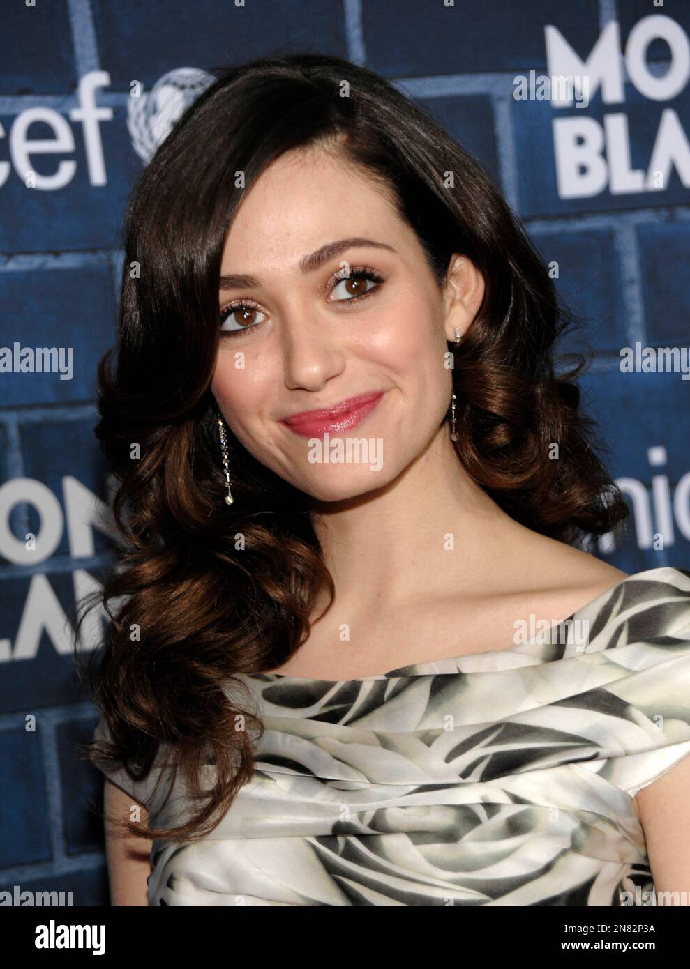 Actress Emmy Rossum arrives at the 2nd Annual Montblanc and UNICEF Pre ...