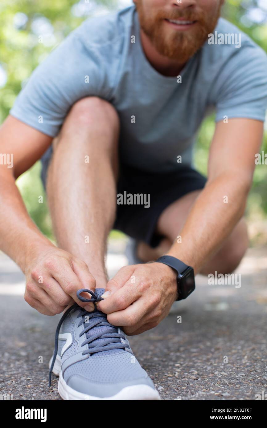 Fitness watch laces hi-res stock photography and images - Alamy