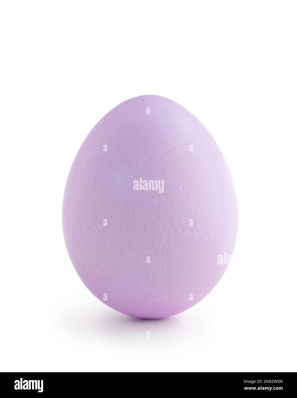 violet easter egg isolated on white background, with shadow Stock Photo ...