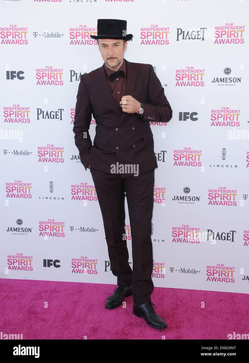 Rapper and actor Carlos Leal arrives at the Independent Spirit Awards ...