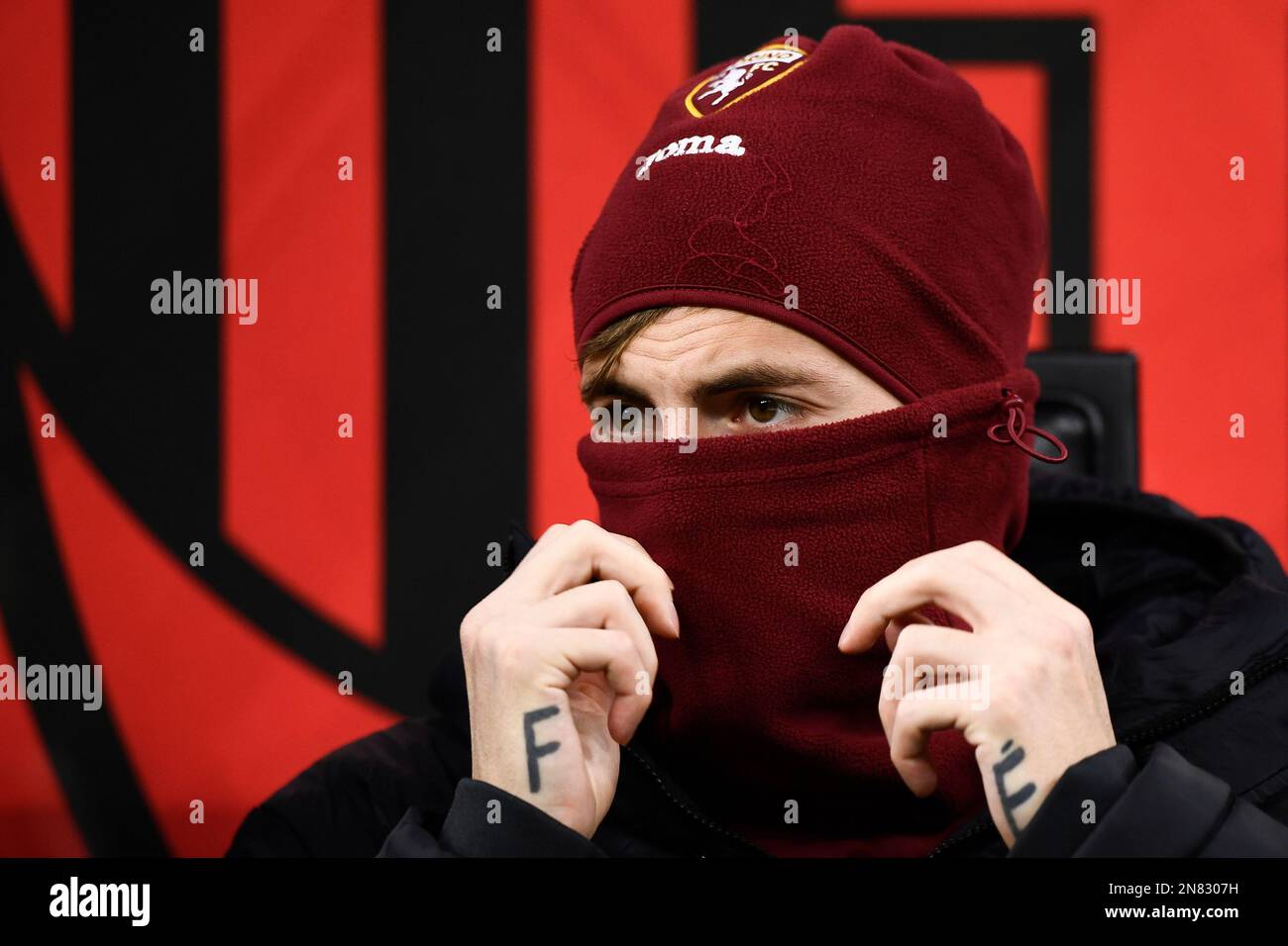 Milan, Italy. 10 February 2023. Ivan Ilic of Torino FC looks on prior ...