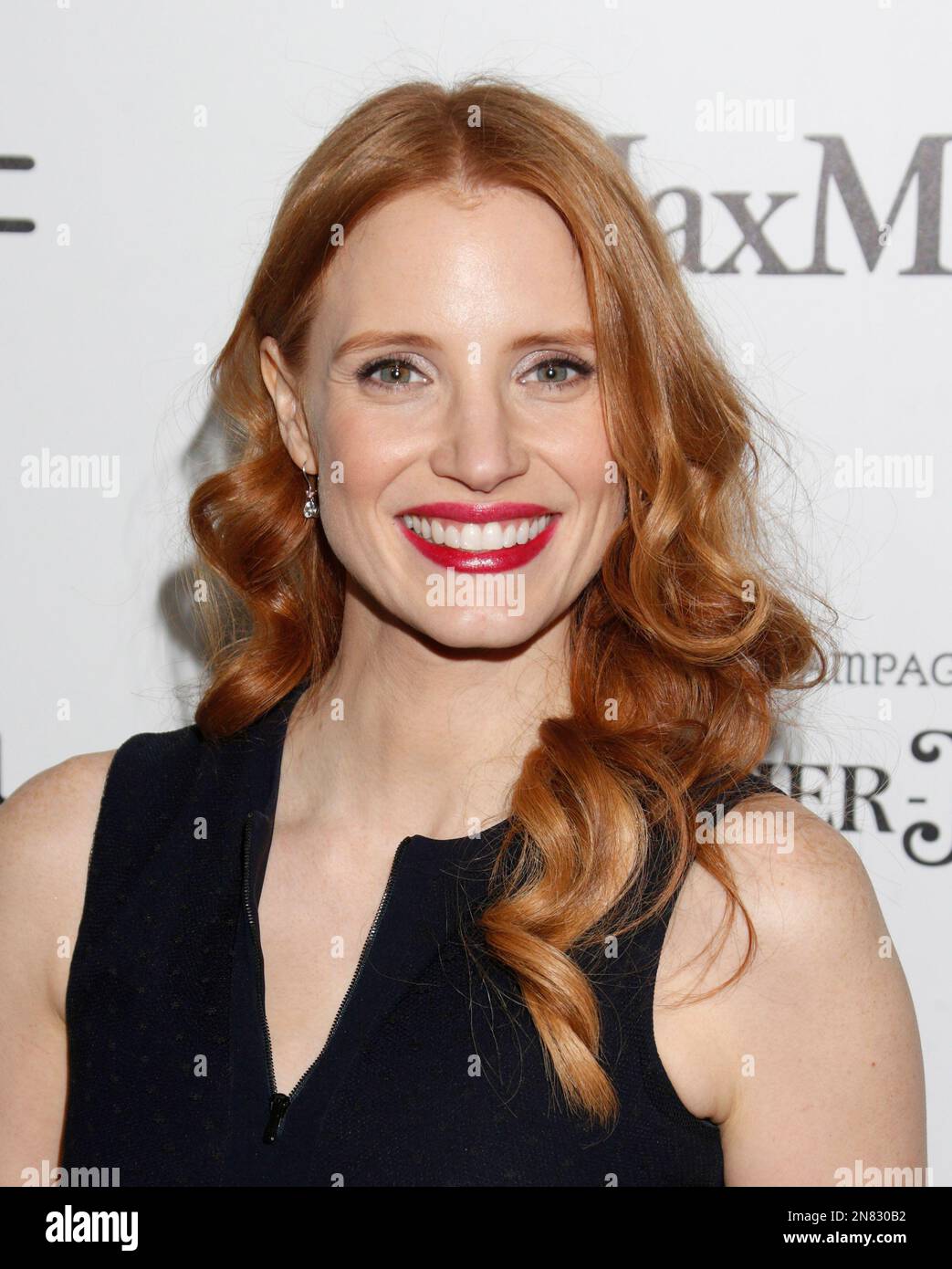 Jessica Chastain attends at the 6th Annual Women in Film Pre-Oscar ...