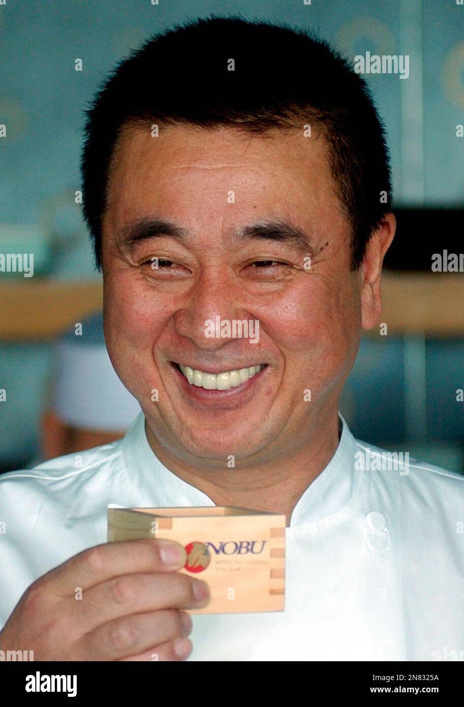 Chef nobuyuki matsuhisa hi-res stock photography and images - Alamy
