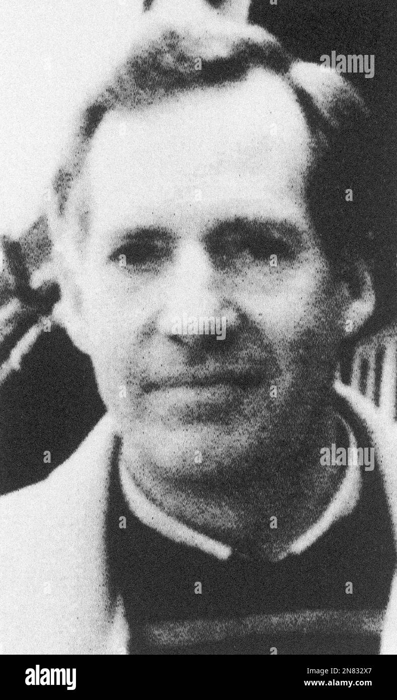 Convicted spy Stig Bergling who escaped a Swedish prison is shown in an ...