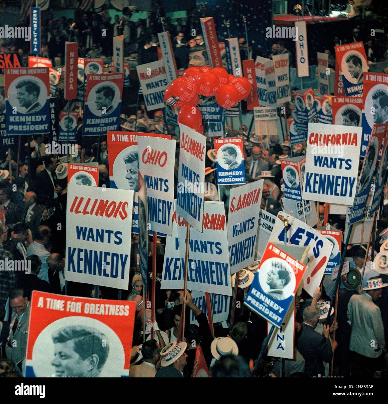 A general view of the scene on the floor of the Democratic National ...