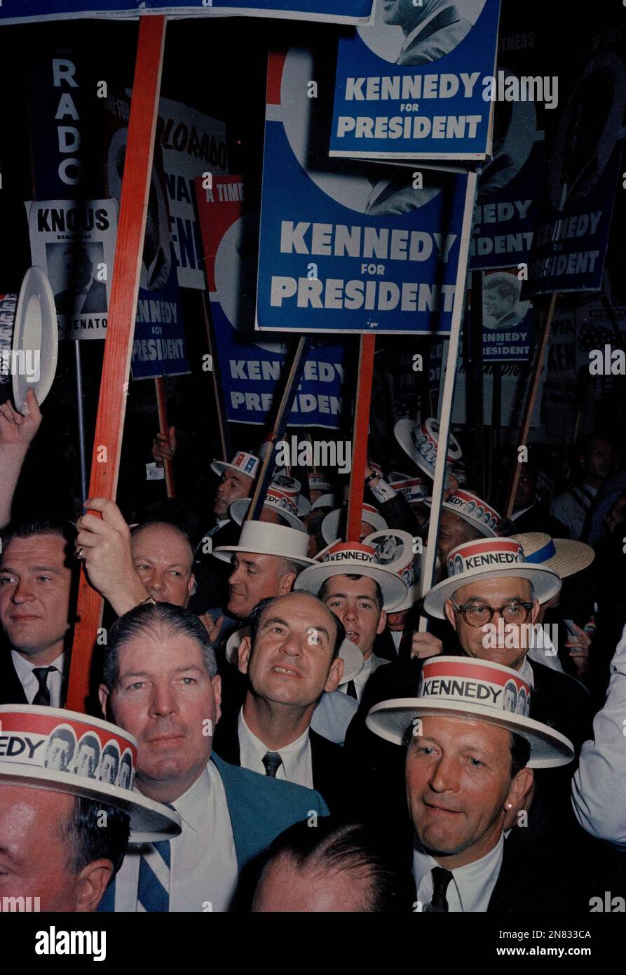 A general view of the scene on the floor of the Democratic National ...