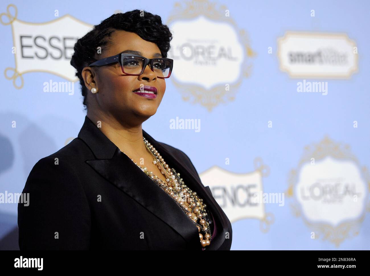 Singer Jill Scott poses at the 6th Annual Black Women in Hollywood ...