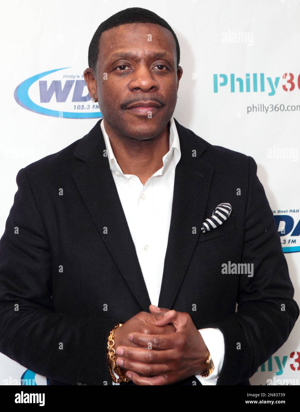 R&B singer-songwriter Keith Sweat visits radio station WDAS 105.3 ...
