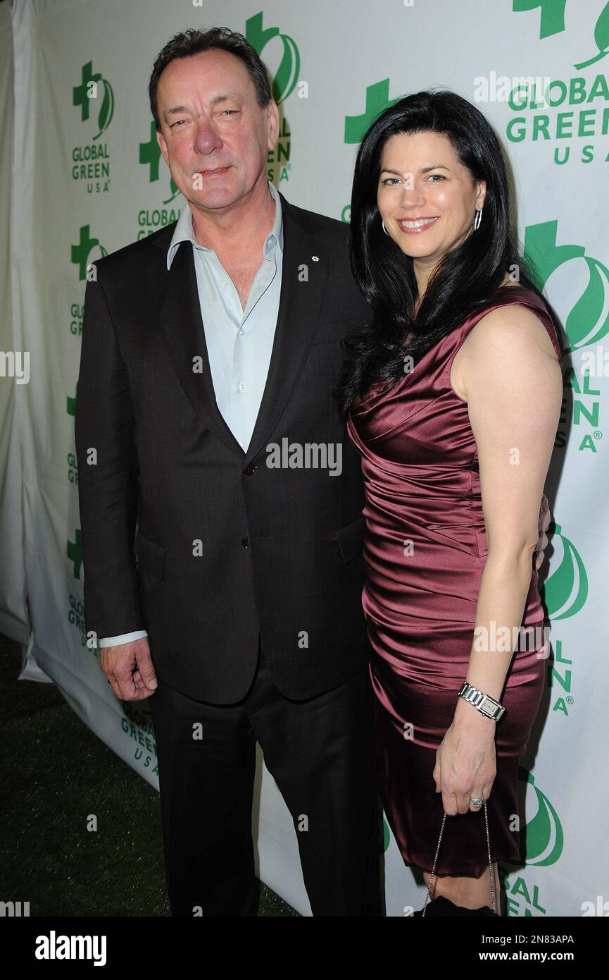Neil Peart arrives at Global Green USA’s 10th Annual Pre-Oscar Party at ...