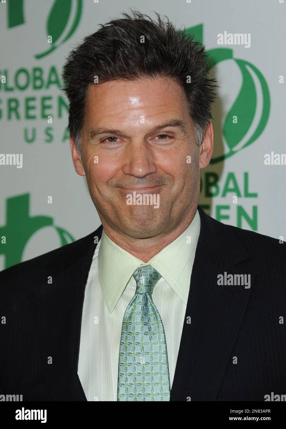 D.W. Moffett arrives at Global Green USA’s 10th Annual Pre-Oscar Party ...