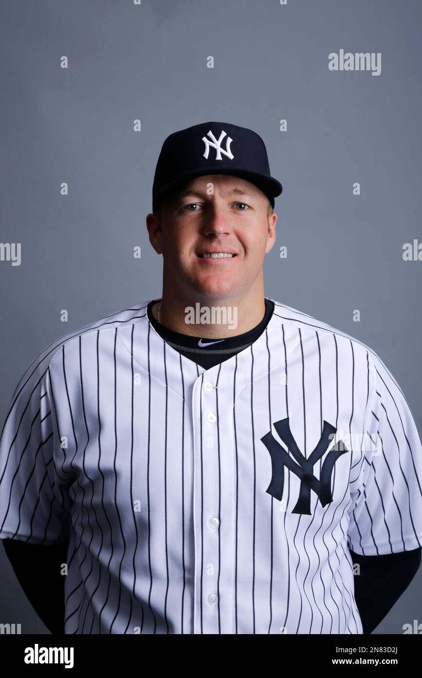 This is a 2013 photo of Luke Murton of the New York Yankees baseball ...