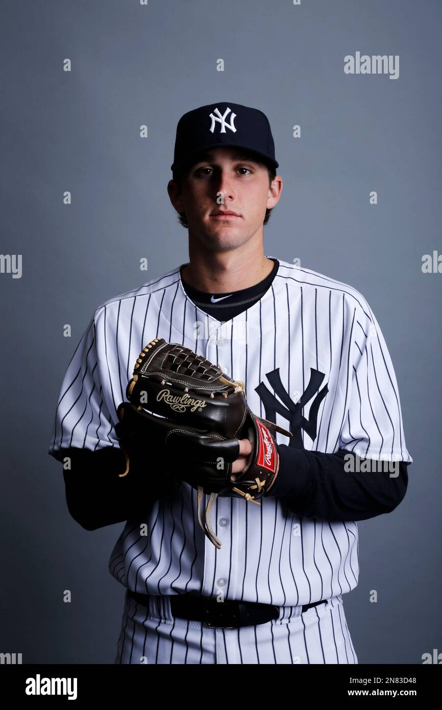 This is a 2013 photo of Bryan Mitchell of the New York Yankees baseball ...