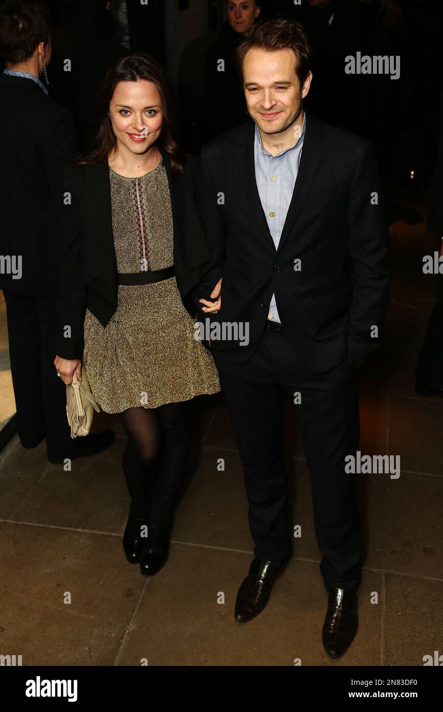 Zoe Trapper and guest arrives at the The BRIT Awards 2013 - Warner ...