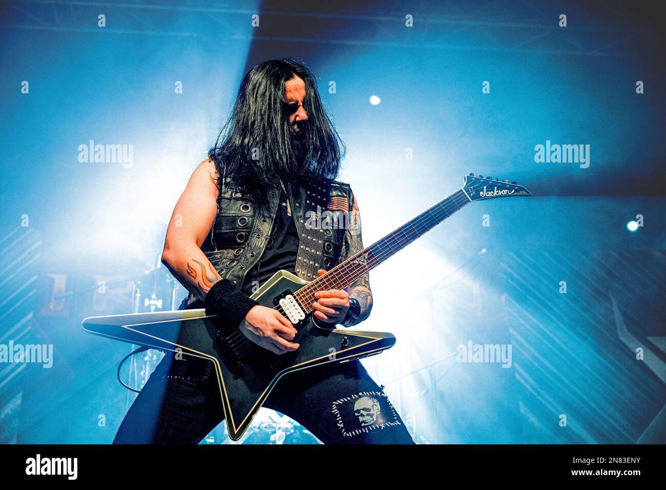 Italy 8 February 2023 Gus G. with the Firewind band - Kostas ...