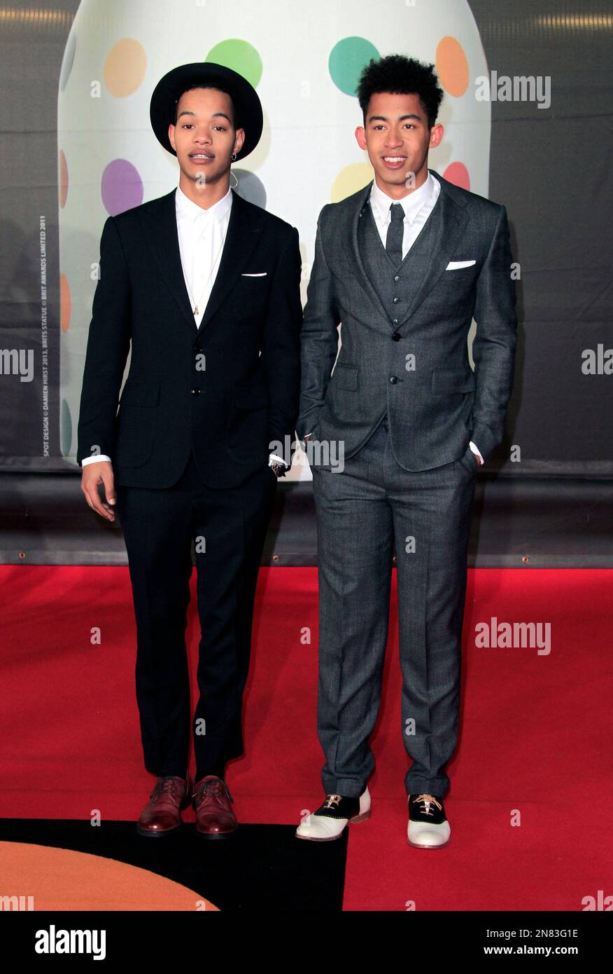 Harley Alexander-Sule, left, and Jordan Stephens of Rizzle Kicks seen ...