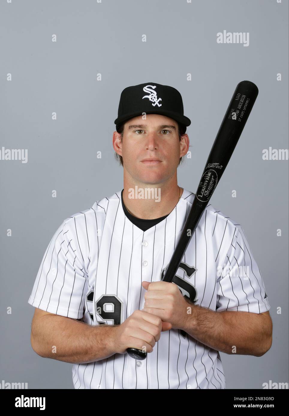 This is a 2013 photo of Bryan Anderson of the Chicago White Sox ...