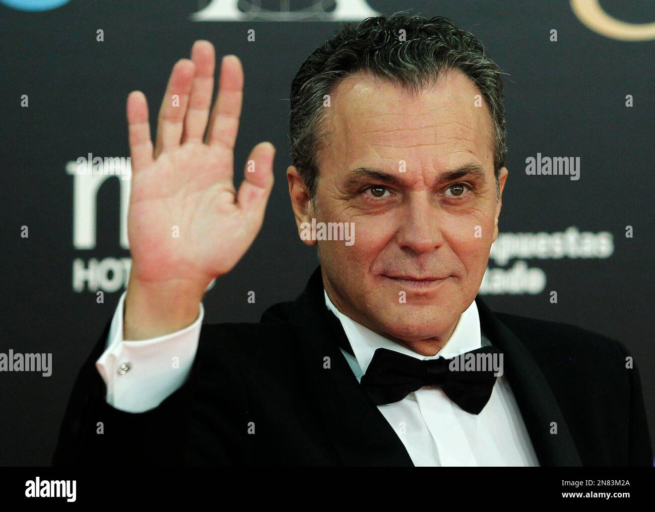 Spanish actor Jose Coronado poses on arrival for the Goya Awards in ...
