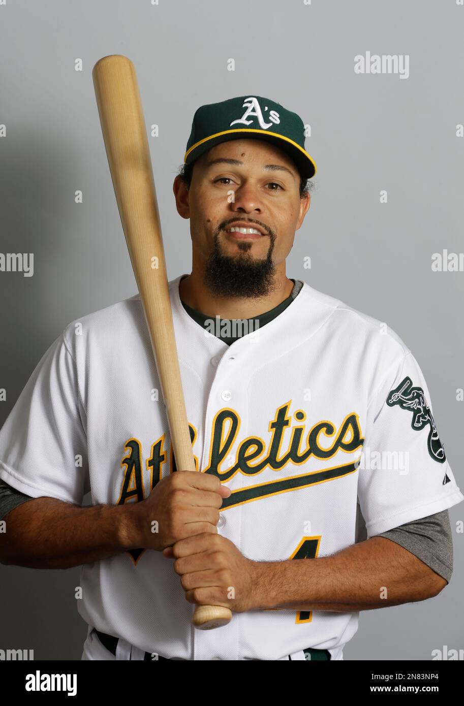 This is a 2013 photo of Coco Crisp of the Oakland Athletics baseball ...