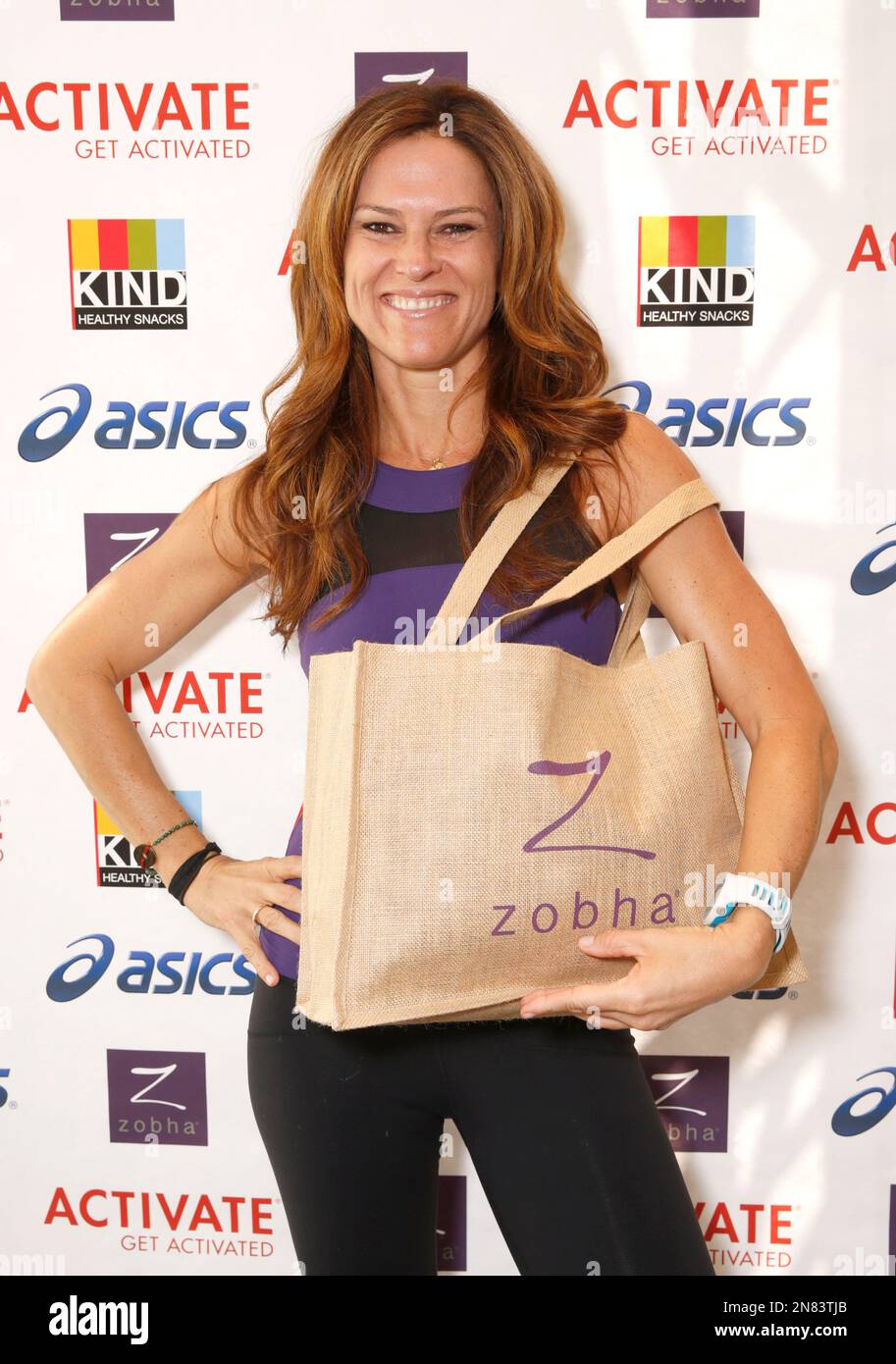Michelle Lovitt attends Zobha's Cycle With Soul Charity Ride on Monday ...
