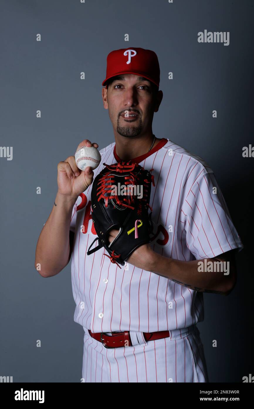 This is a 2013 photo of Mike Adams of the Philadelphia Phillies ...