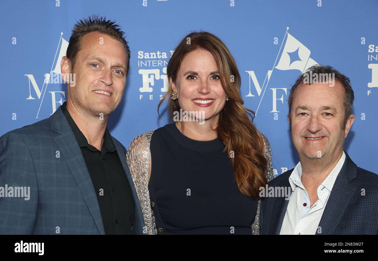 Santa Barbara, Ca. 2nd Feb, 2023. Kyle Gunther, Trish Neufeld, John ...