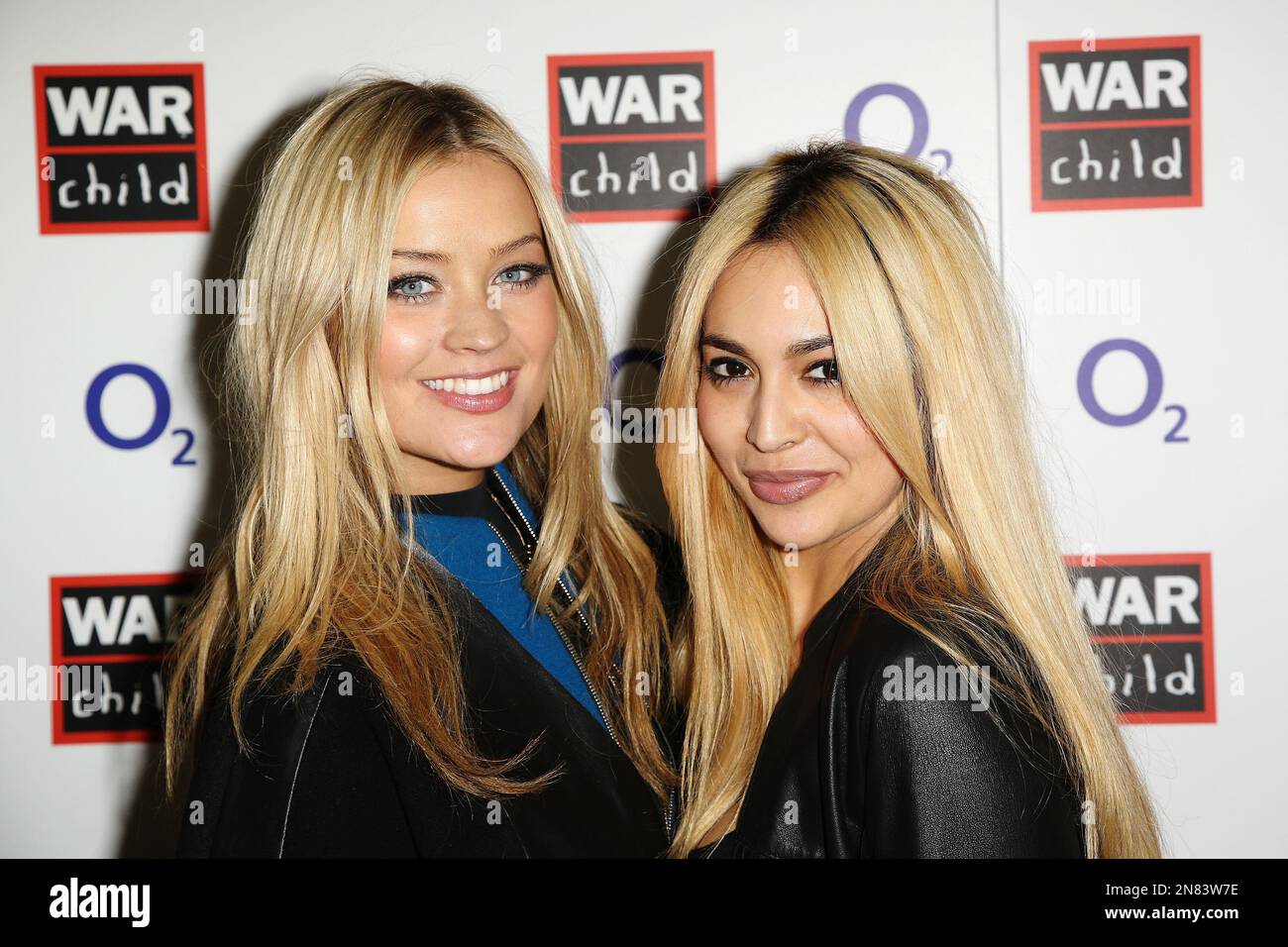 Laura Whitmore and Zara Martin pose for a photograph at the O2 and War ...