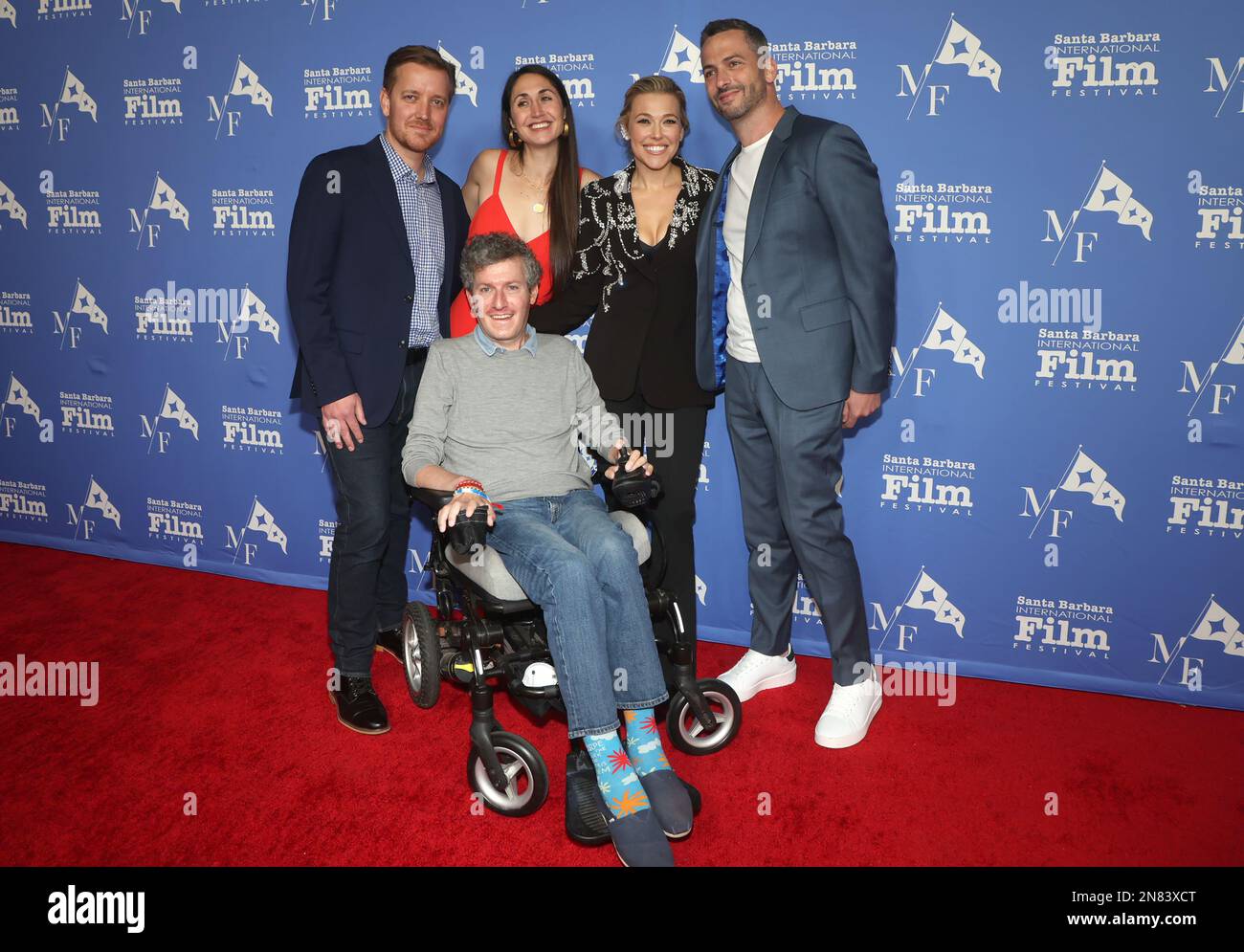 Santa Barbara, Ca. 2nd Feb, 2023. Christopher Burke, Sandra Abrevaya ...