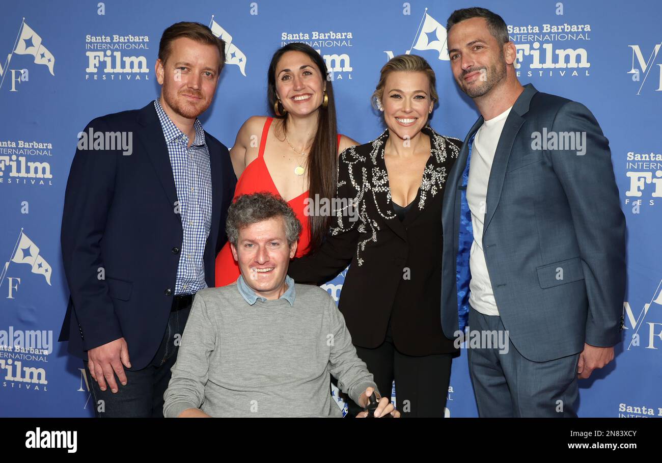 Santa Barbara, Ca. 2nd Feb, 2023. Christopher Burke, Sandra Abrevaya ...