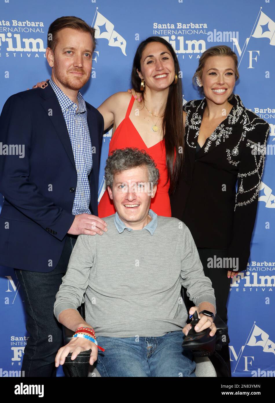 Santa Barbara, Ca. 2nd Feb, 2023. Christopher Burke, Sandra Abrevaya ...