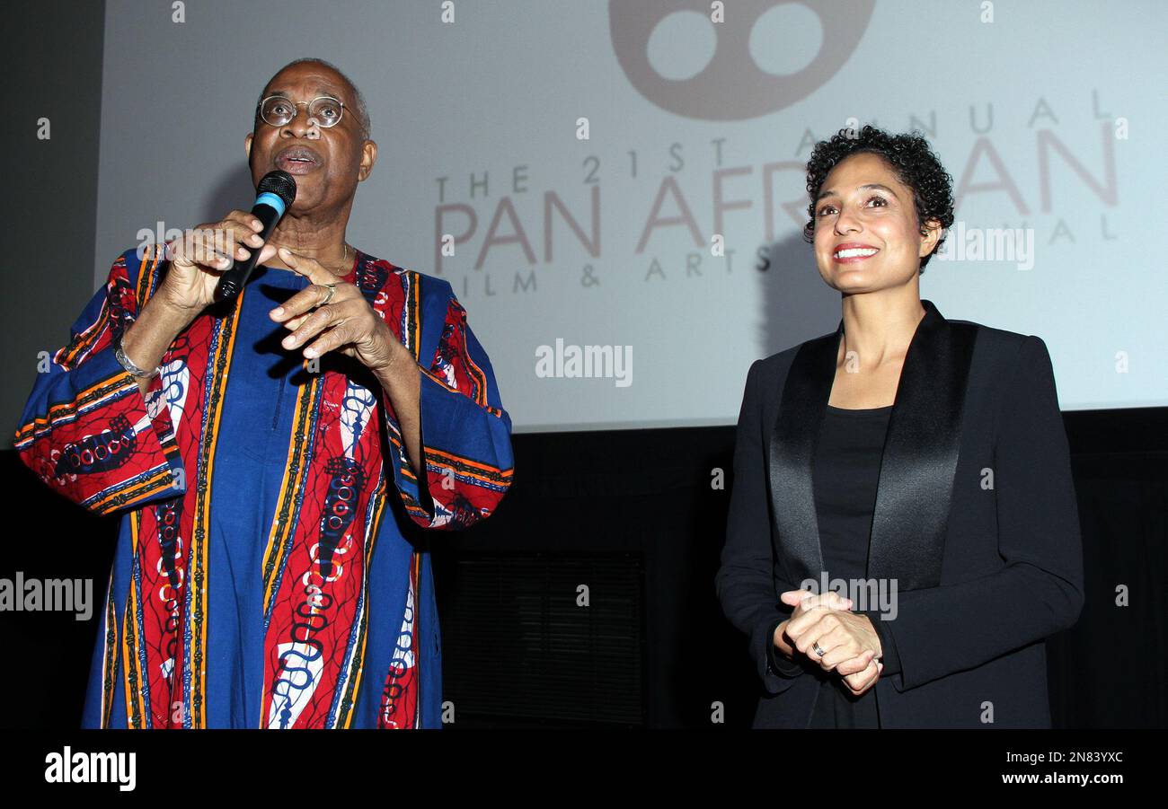 Ayuko Babu and filmmaker Shola Lynch speak at Los Angeles Premiere of ...