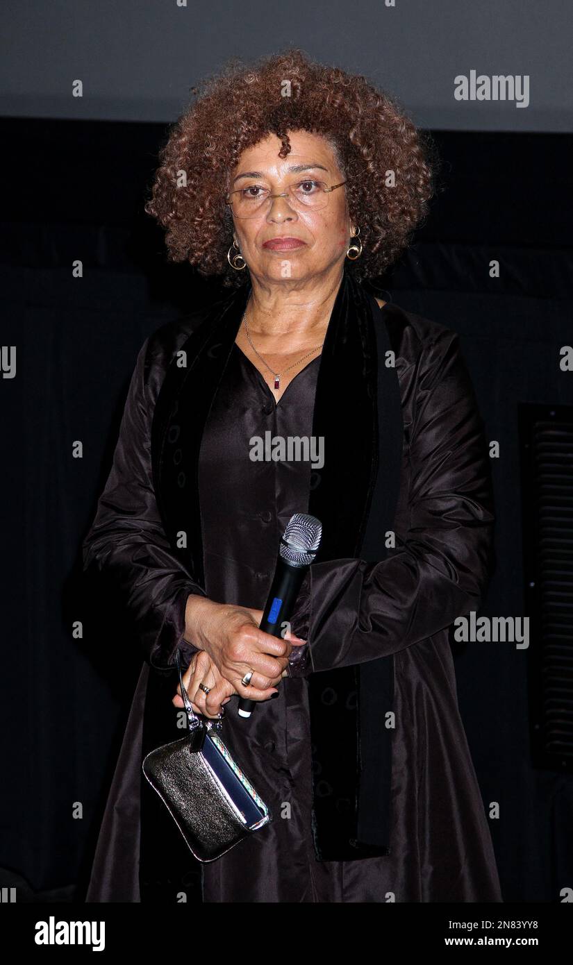 Angela Davis attends Los Angeles Premiere of ???Free Angela and All ...