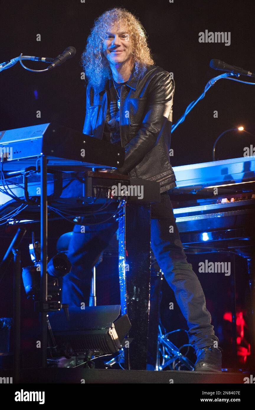David Bryan performs on stage during Bon Jovi's "Because We Can: The ...