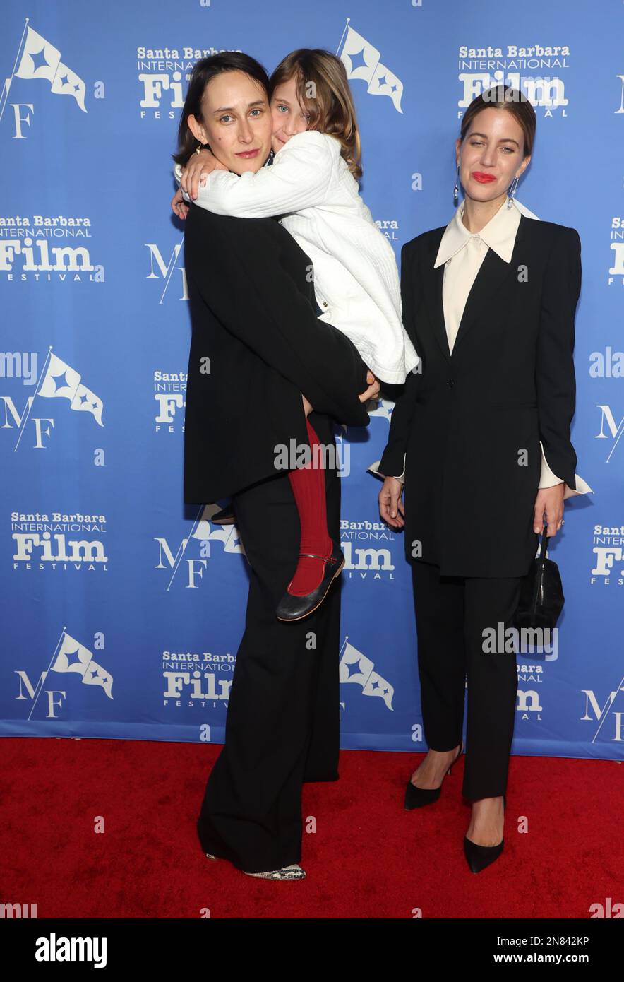 Santa Barbara, Ca. 2nd Feb, 2023. Clara Cullen, Sophie Buhai, Alma ...