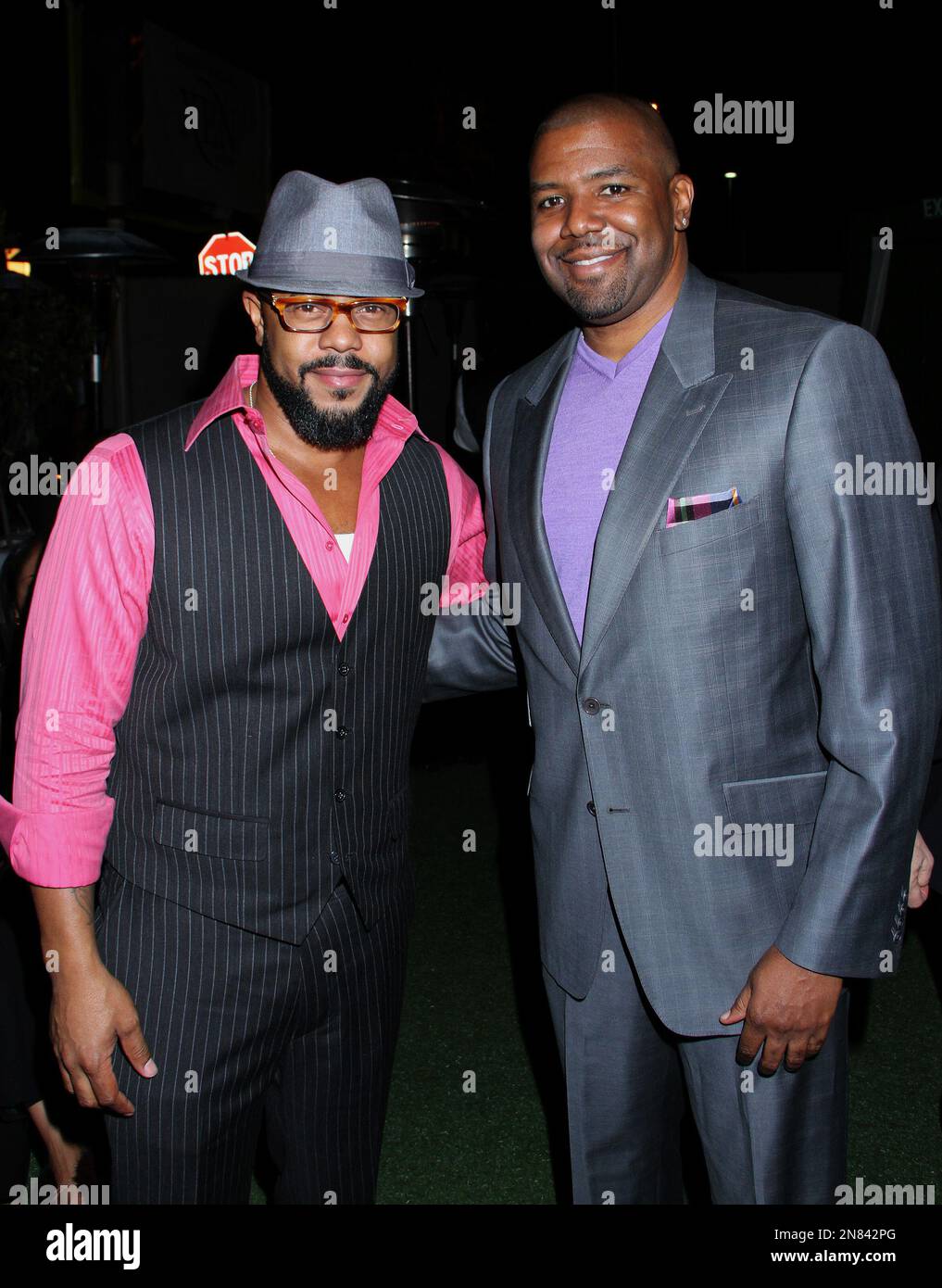 Rockmond Dunbar and Kevin Roberts at Rockmond Dunbar's Directorial ...