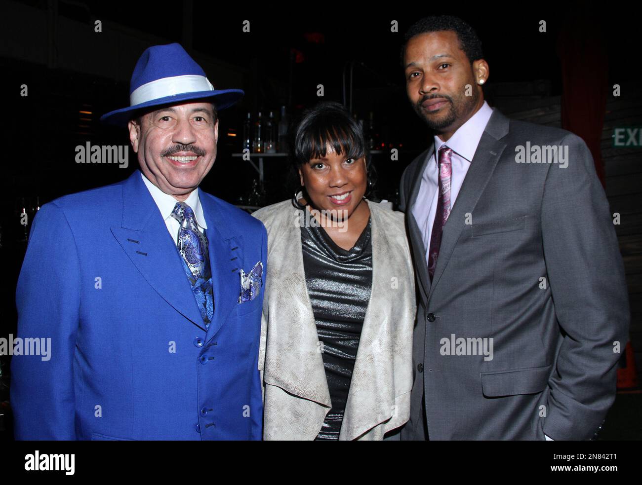 (L-R) Judge Craig Strong, Marie Lemelle and actor Trae Ireland at ...