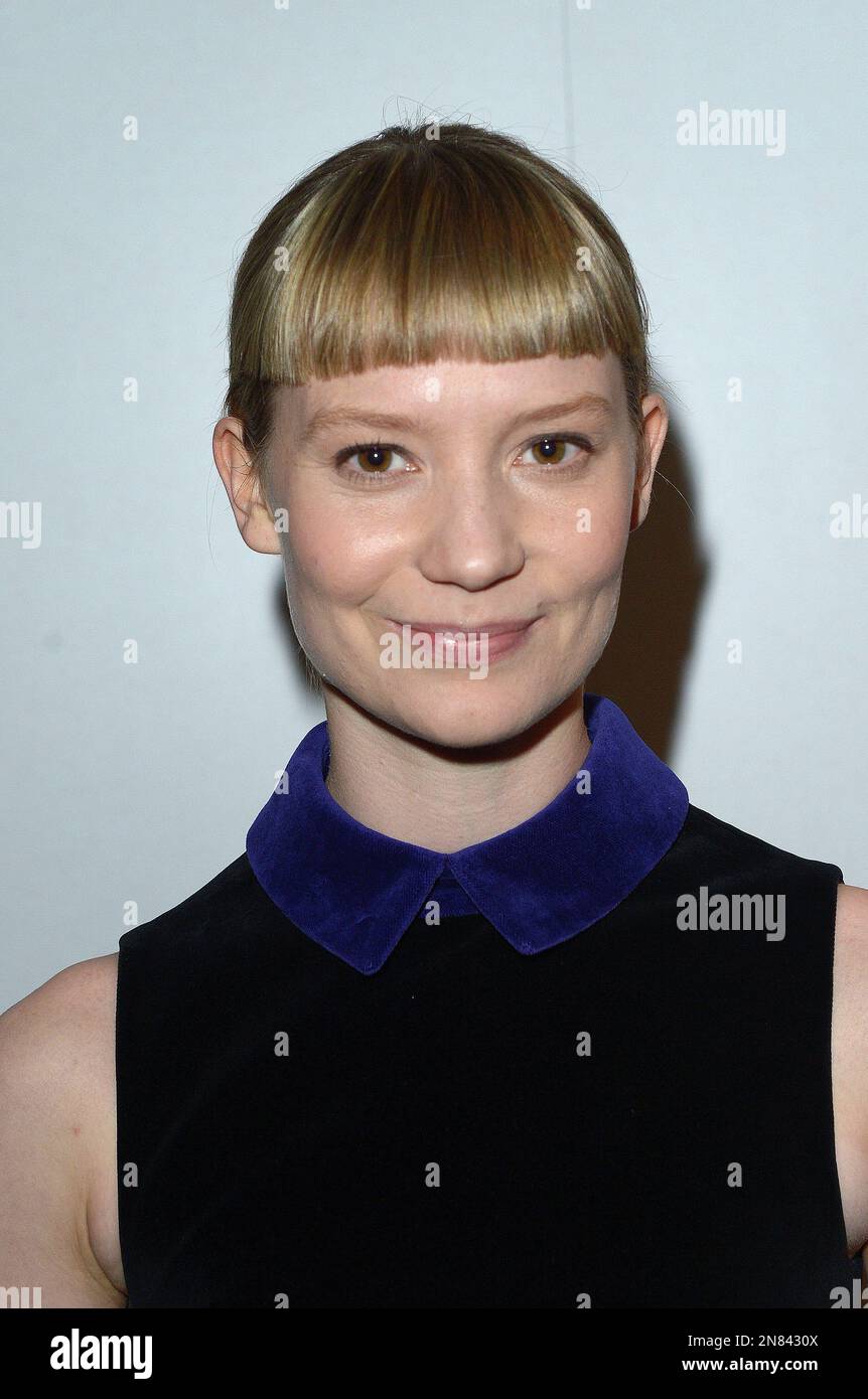 Mia Wasikowska is seen at the UK premier of Stoker in London. Sunday ...