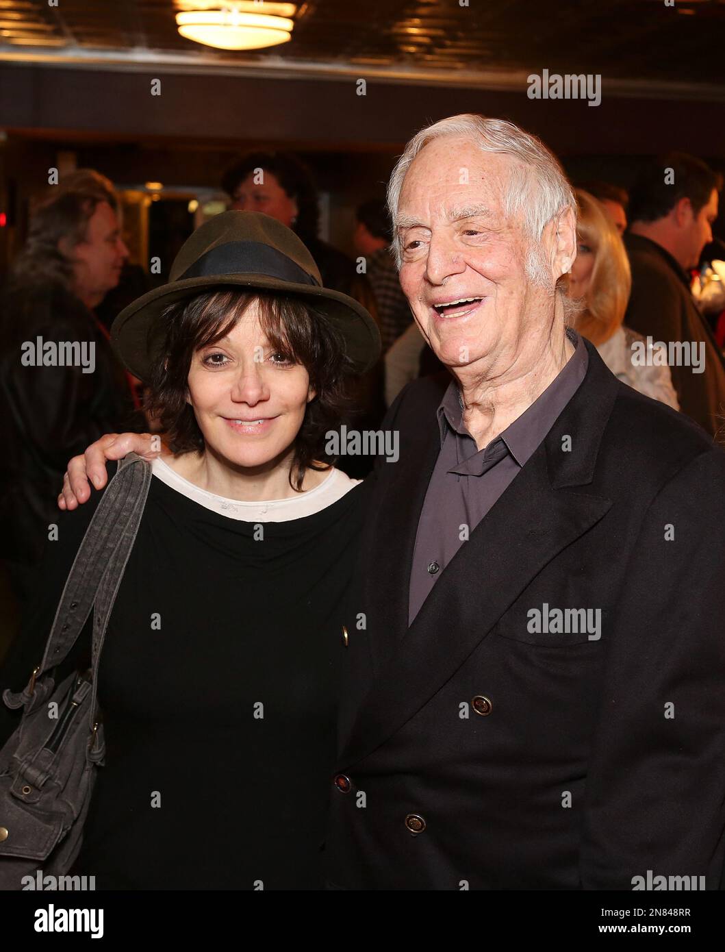 From left, Amy Heckerling and Producer Matty Simmons pose during the ...