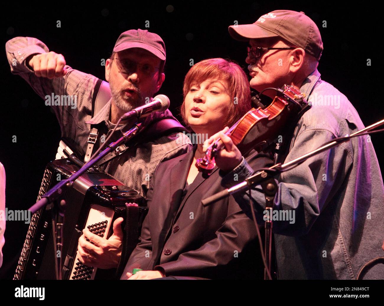 Jeff Taylor, Dawn Sears and Joe Spivey perform with Western swing ...