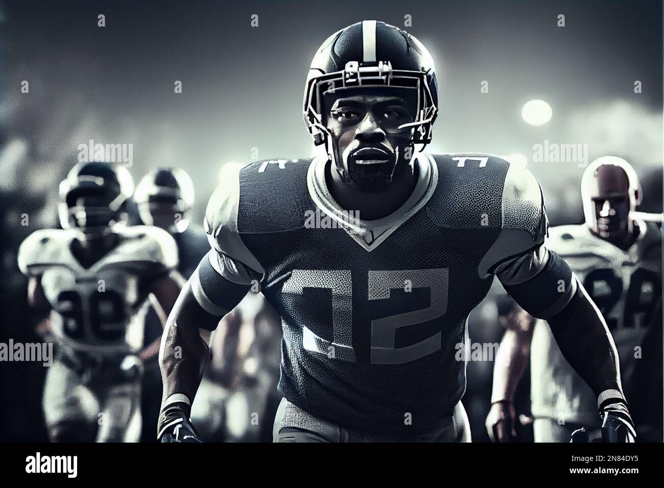 Action competition helmet player sport sports team uniform hi-res stock ...