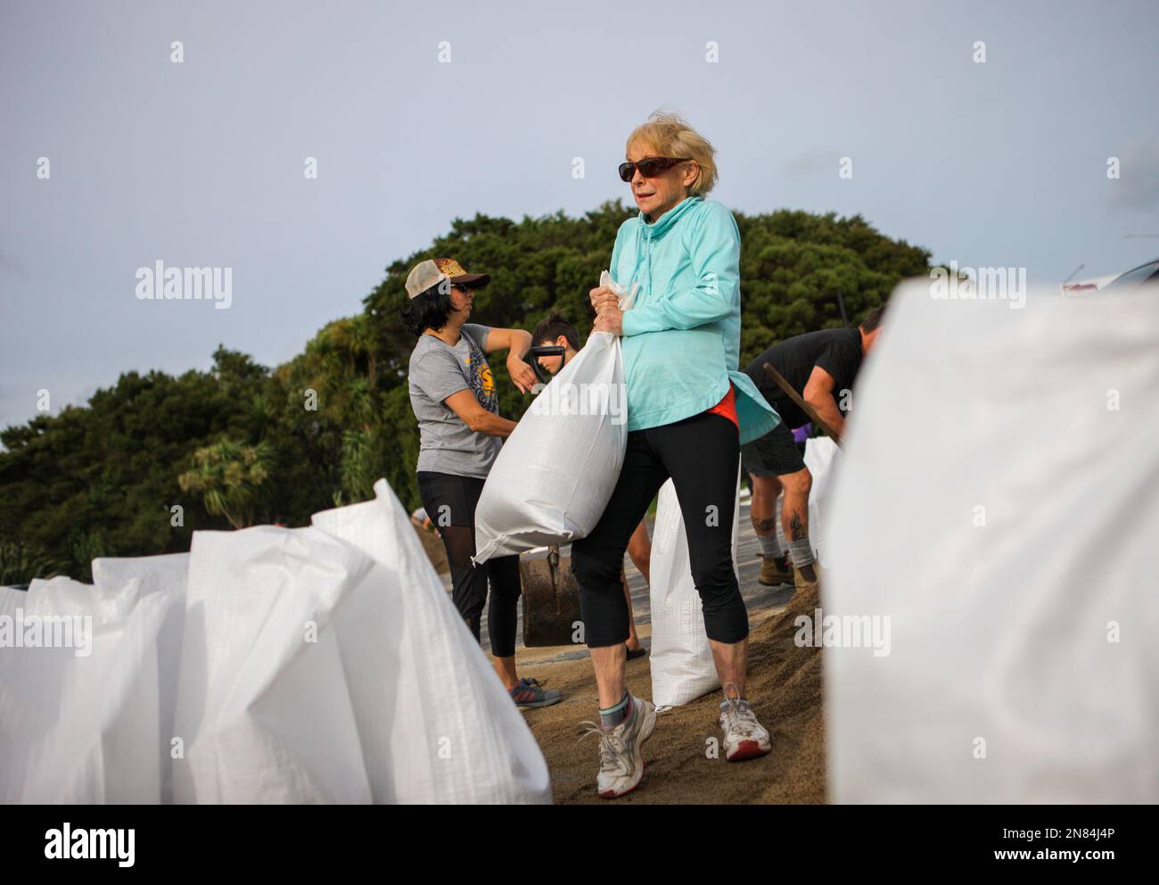 Aukland new zealand flooding 2023 hi-res stock photography and images - Alamy