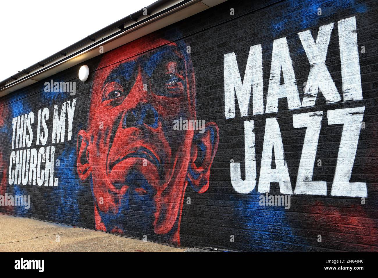 Maxi jazz mural hi-res stock photography and images - Alamy